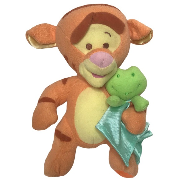 Fisher-Price | Toys | Fisher Price My First Plush Tigger Blanket Frog ...